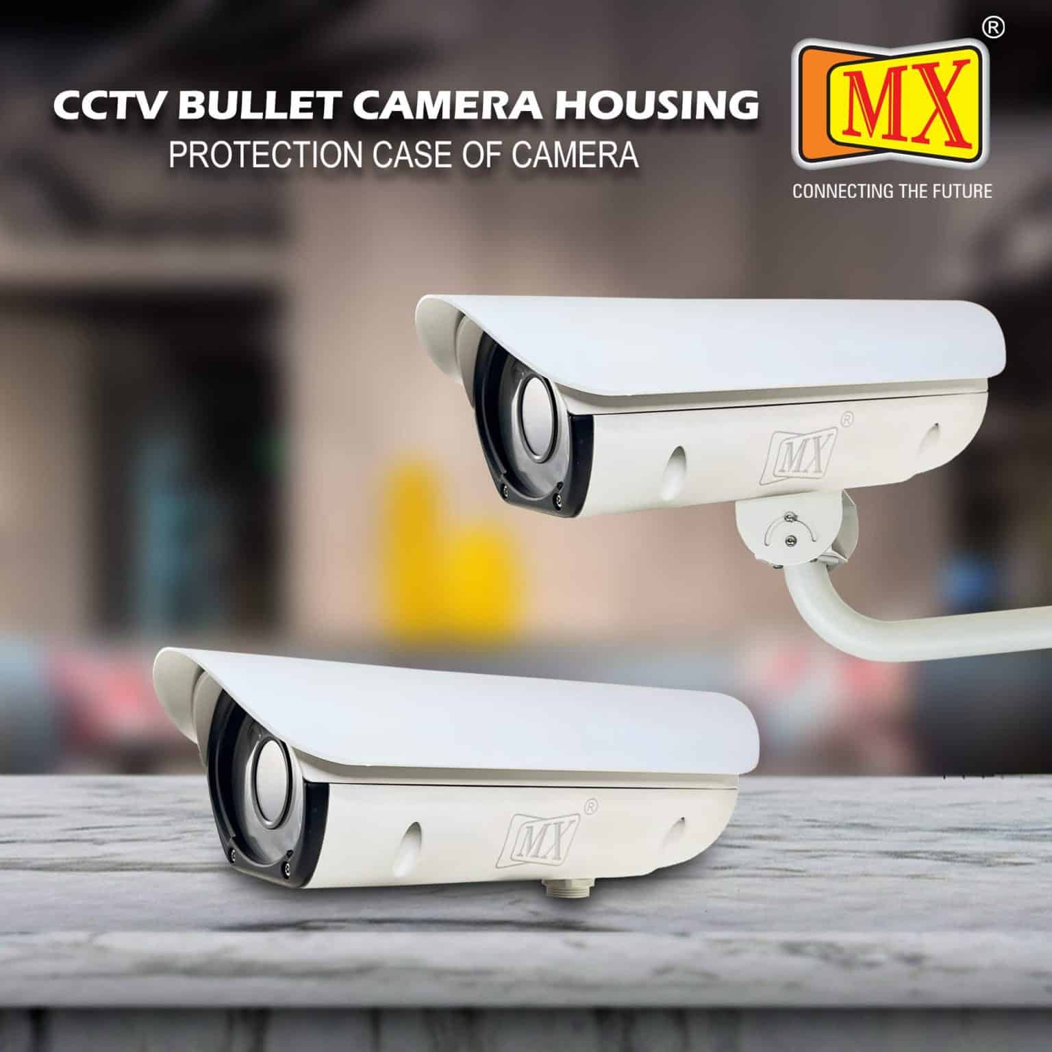 MX IP66 Side Opening Type CCTV Camera Housing, 302mm Length, with ...