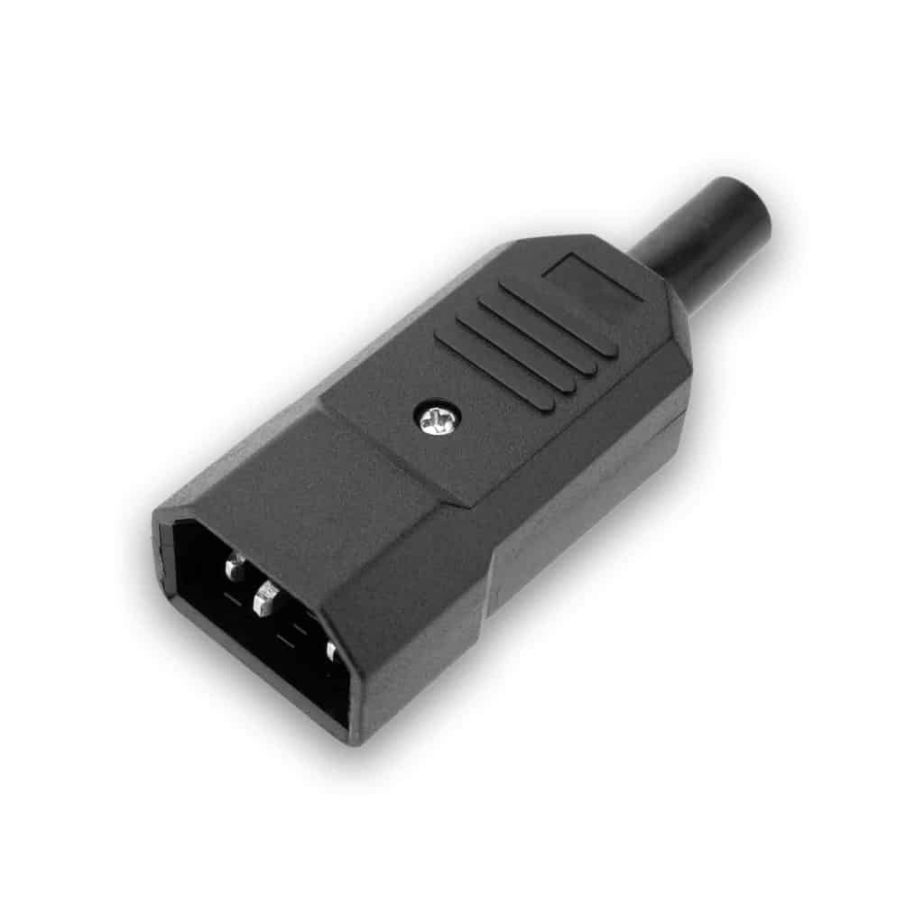 MX IEC C14 - Power Connector - 3 Pin Ac Plug Male For Computer Supply ...