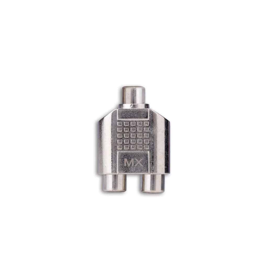 MX RCA Female to 2 RCA Female Connector (Fully Shielded) - MX MDR ...