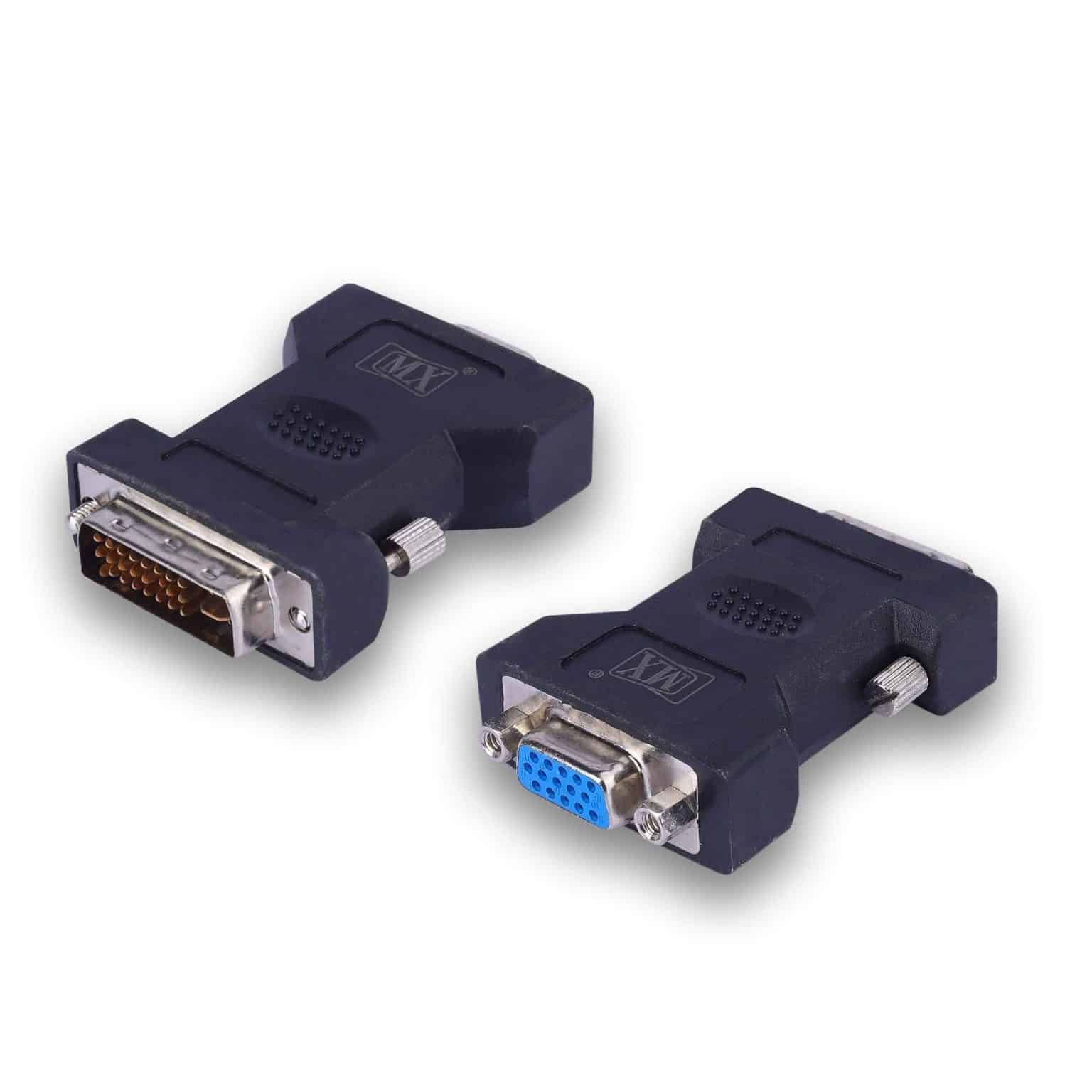 MX DVI Male To VGA HDDB 15 Pin Female Connector - MX MDR Electronics