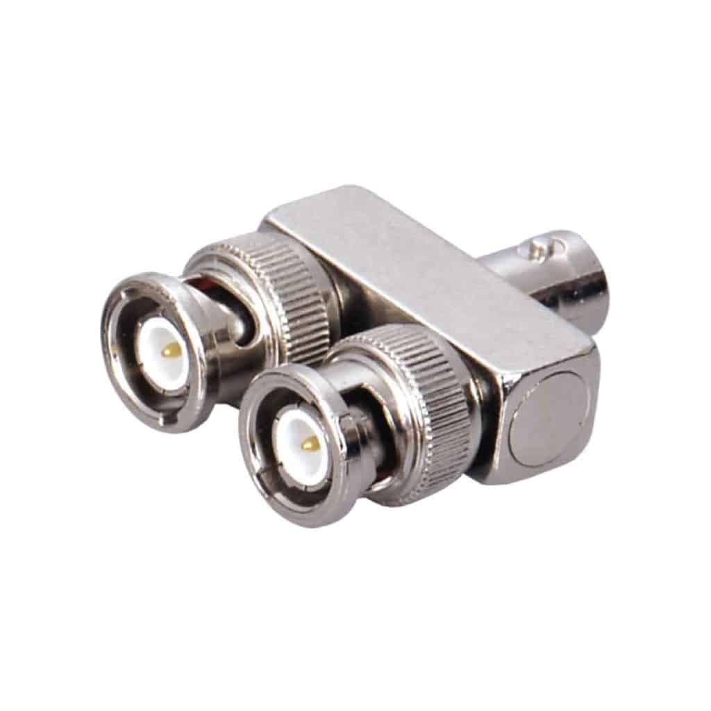 MX BNC PLUG TO 2 MX BNC SOCKET CONNECTOR - MX MDR Electronics