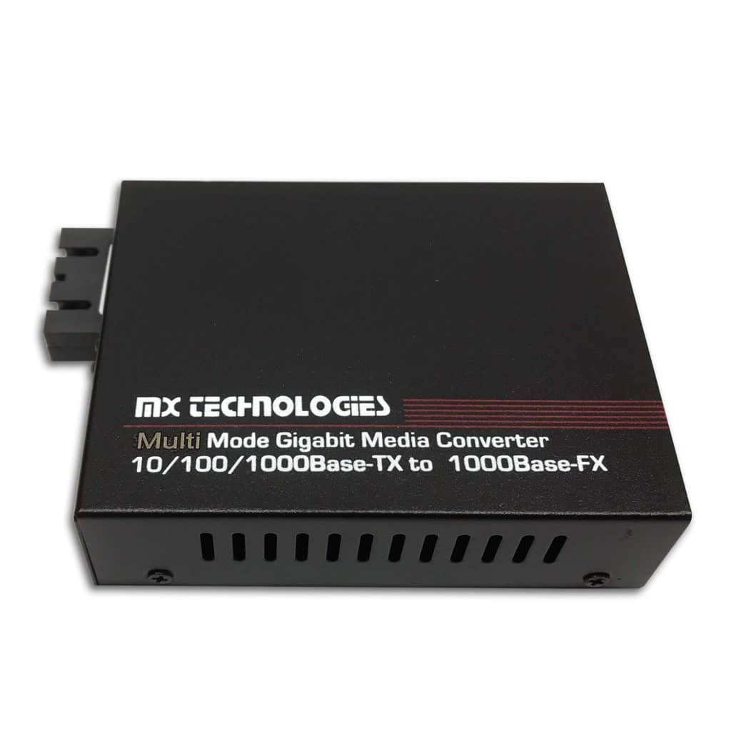 MX 10/100/1000 Gigabit multi mode Ethernet media converter - MX MDR ...