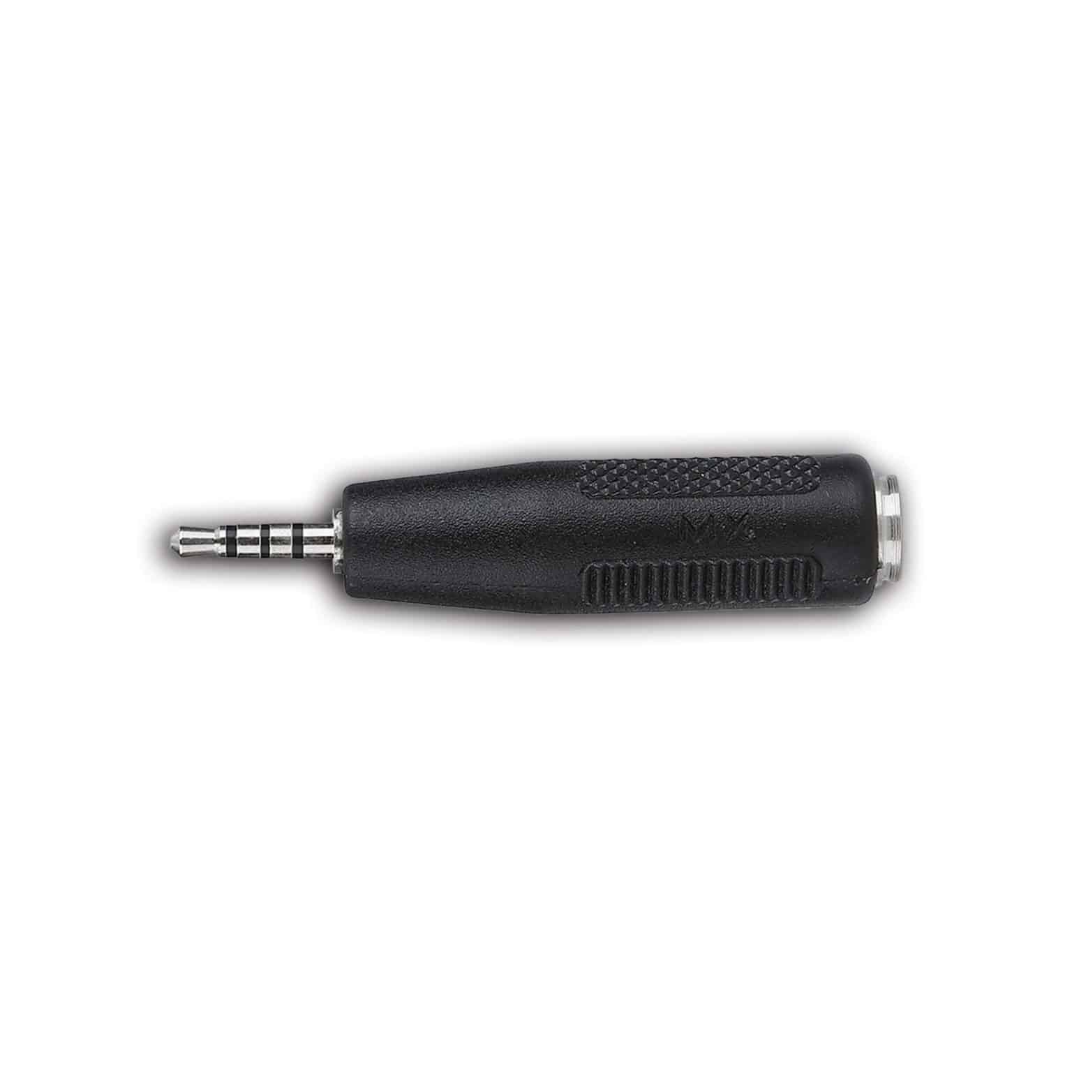 MX 4-pole EP stereo male 2.5mm to 4-pole EP stereo female 3.5mm ...