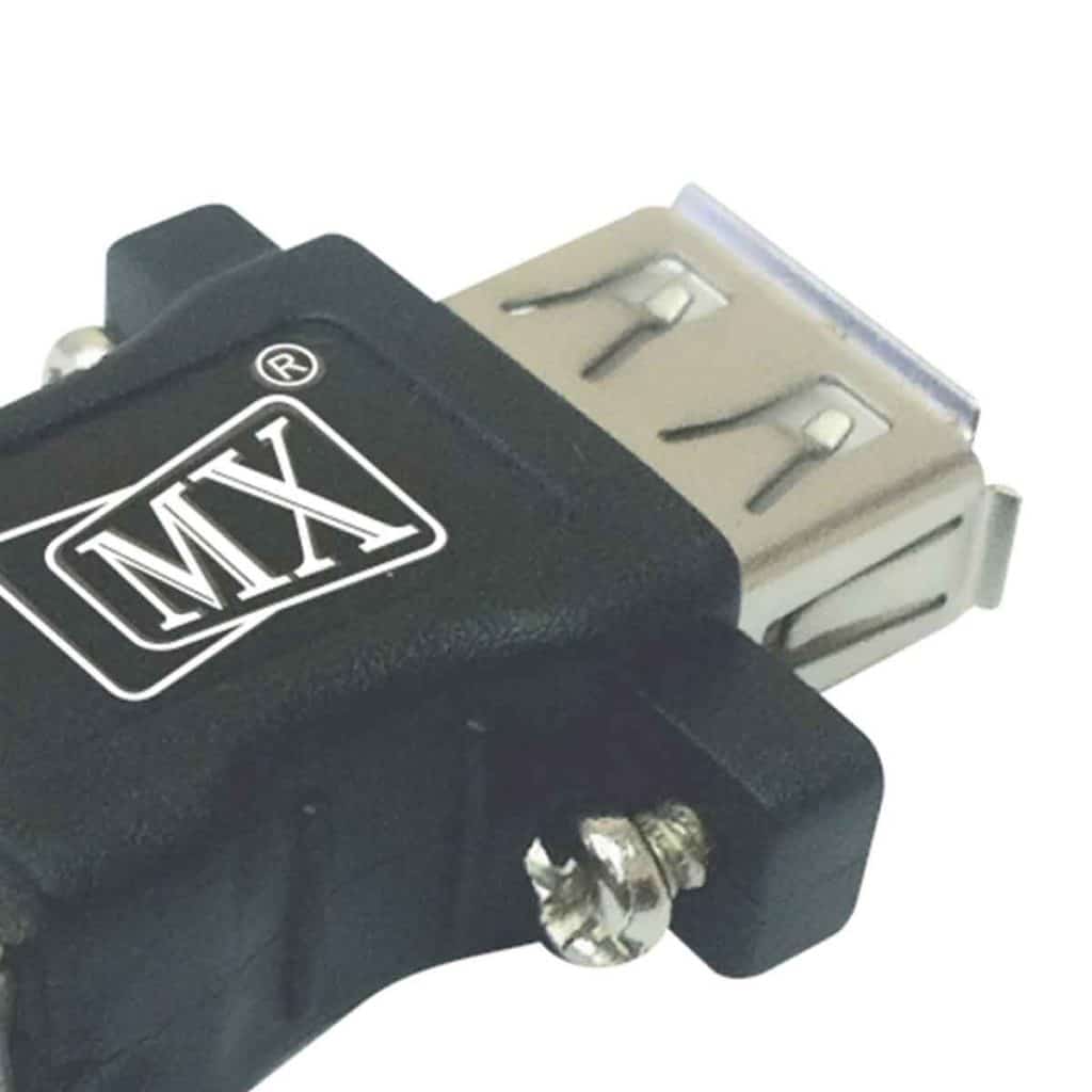 MX USB A FEMALE TO USB A FEMALE CONNECTOR - PANEL MOUNTING - MX MDR ...