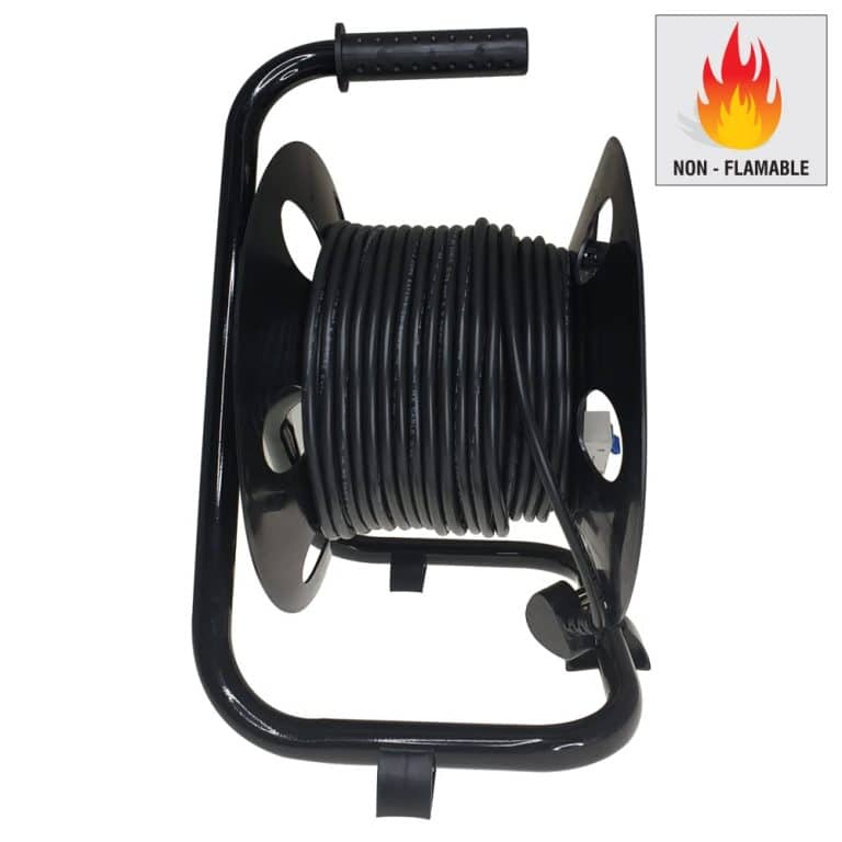 MX Extension Cable Drum W/ 2 Outlet Universal Socket 6 Amps with 32 ...