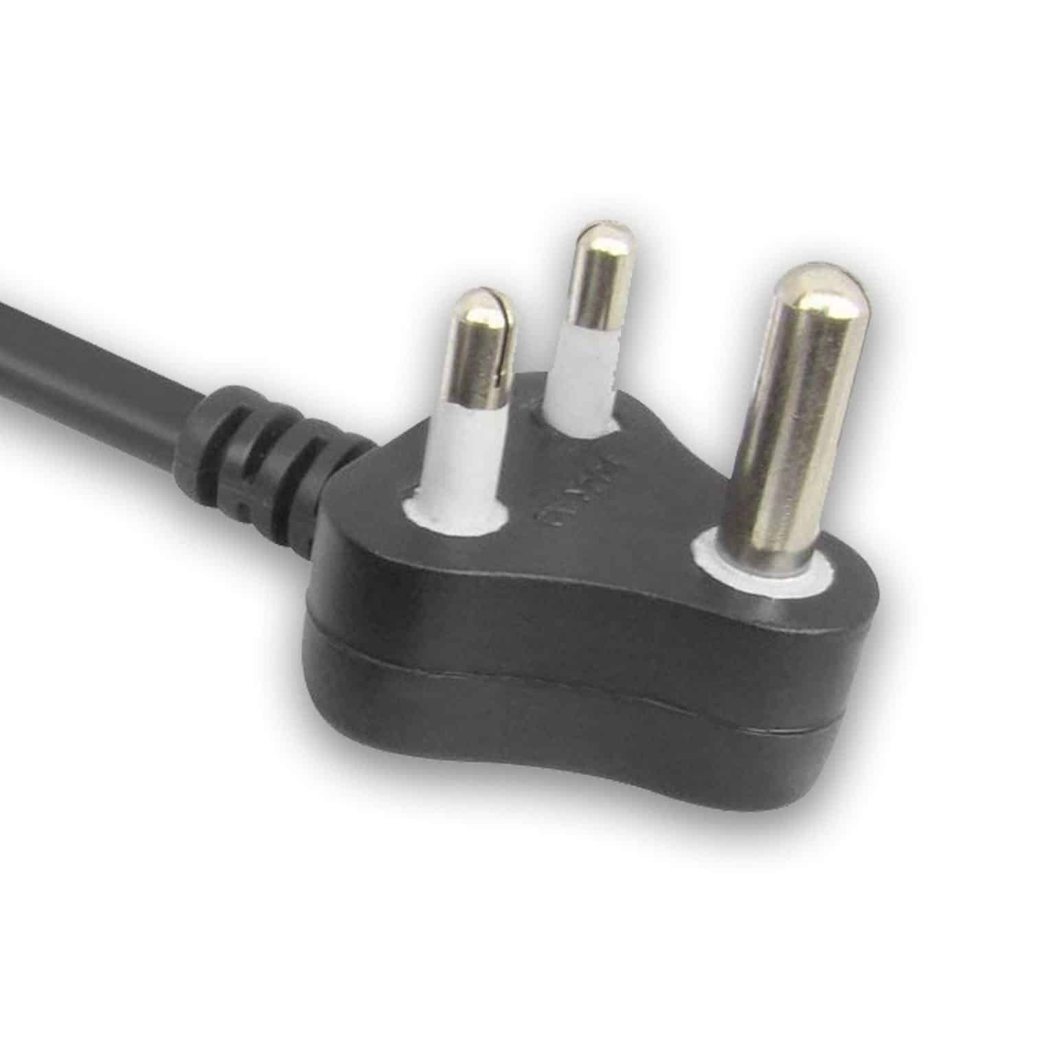 MX 3 Pin Power Cord (15 Amps) 40/38" SWG. 1.8 Meters - MX MDR Electronics