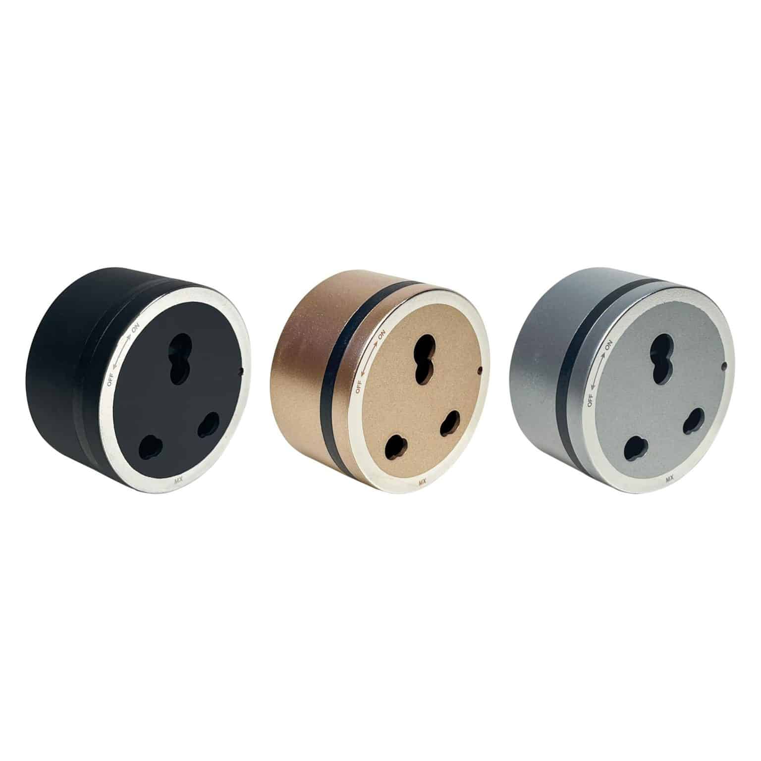 MX INDIAN SOCKET 6/16 Amps. POWER TRACK ADAPTOR ( CLASSIC ) - MX MDR ...