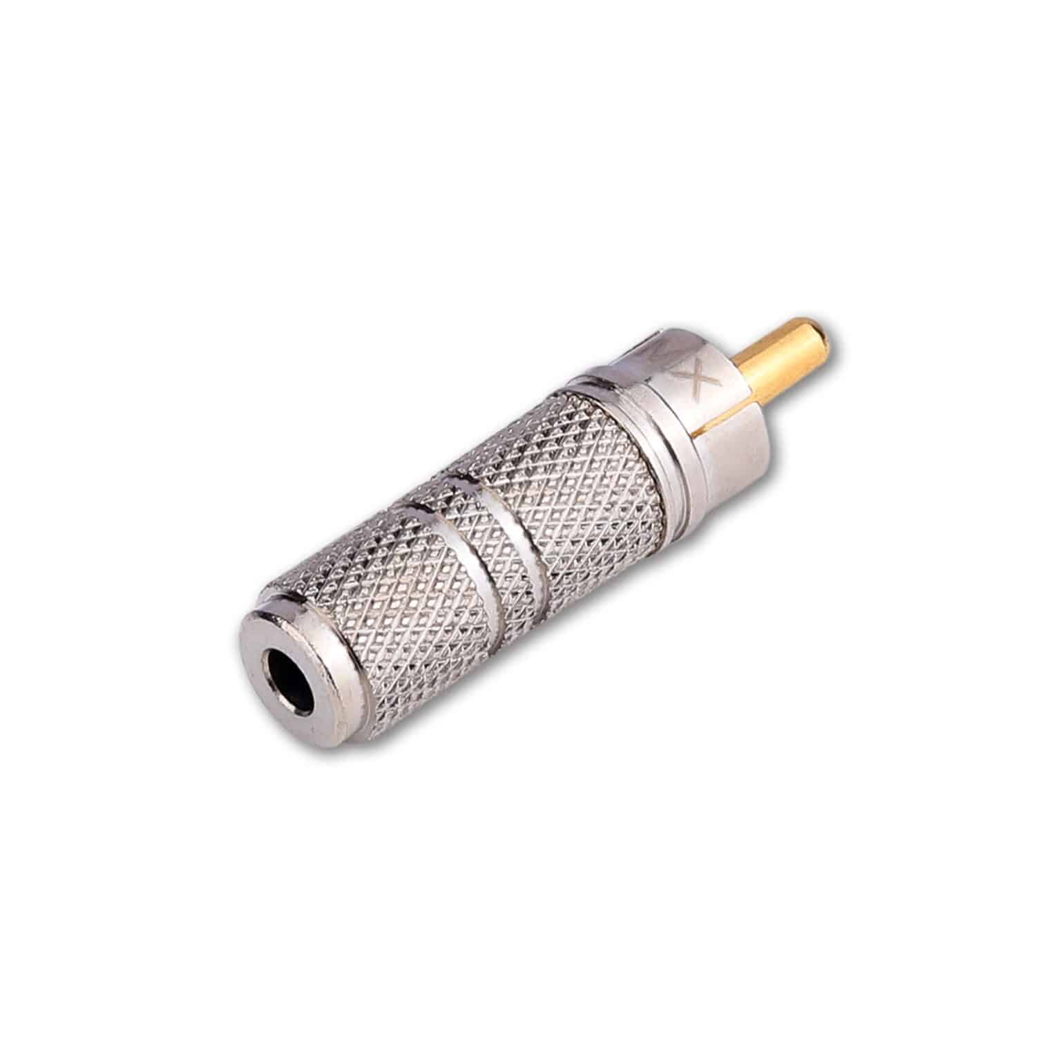 MX RCA Male Plug to EP Female 3.5mm Connector - MX MDR Electronics