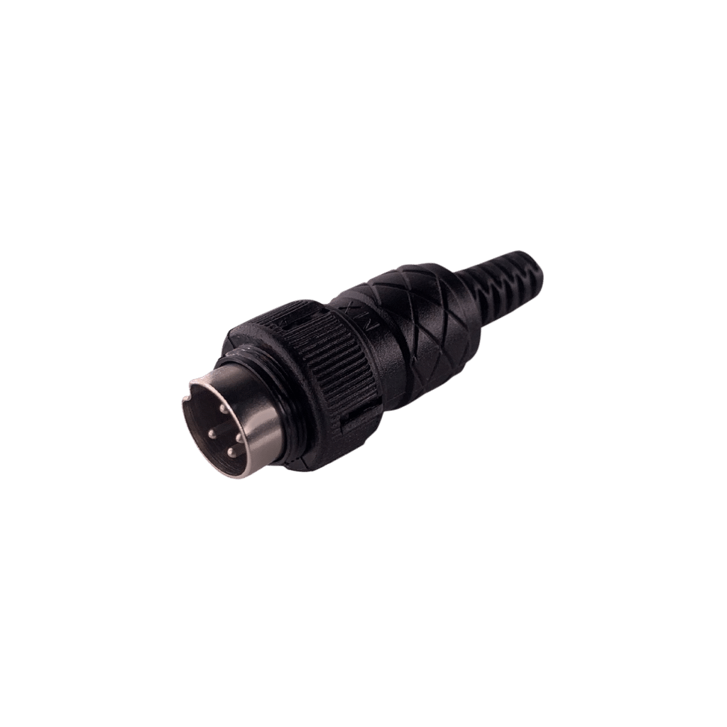 MX 4 Pin Din Connector IND. WITH LOCKING SYSTEM - MX MDR Electronics