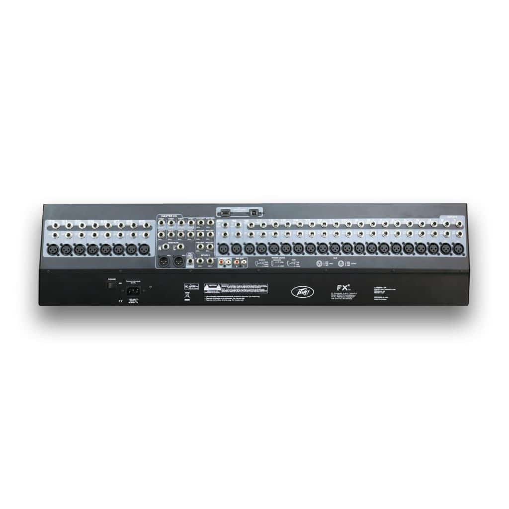 Peavey 32 Channel Analog Mixer with Four-Bus Mixing Consoles - MX MDR ...