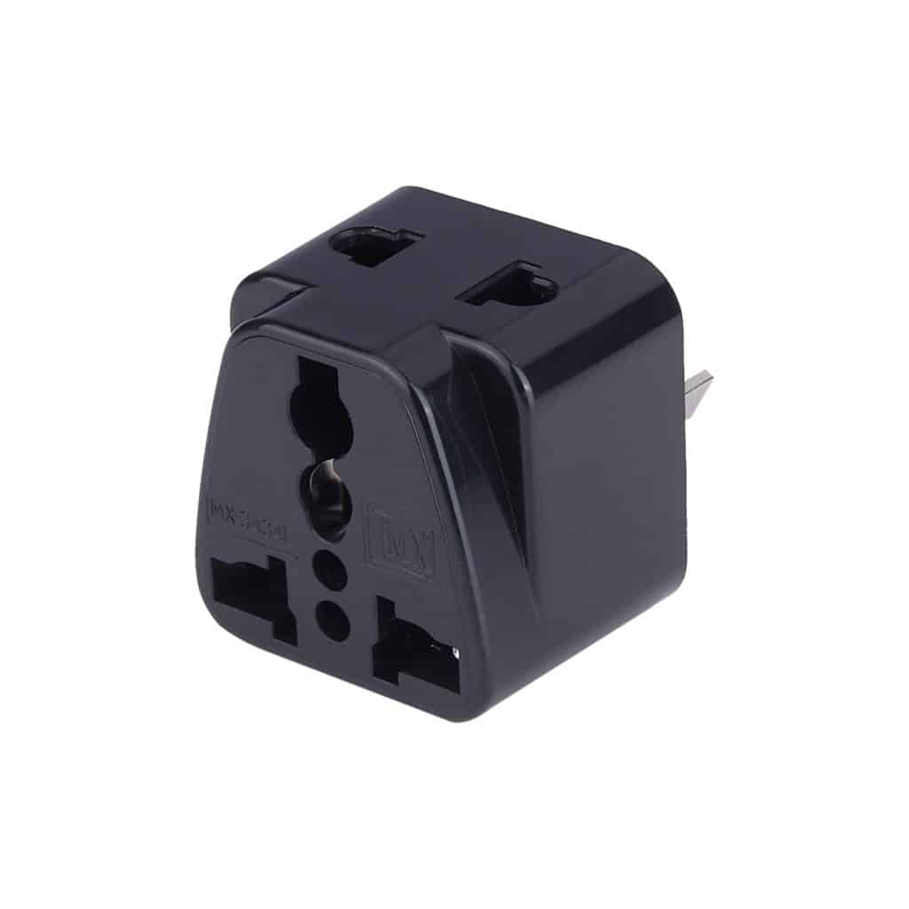 MX Two-Way Two Curved Flat Pin Universal Conversion Plug - MX MDR ...
