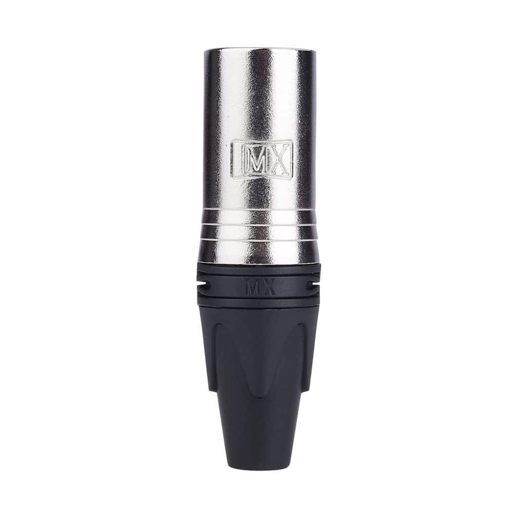 MX 5-Pin Mic Male XLR Connector - MC5MXX - MX MDR Electronics