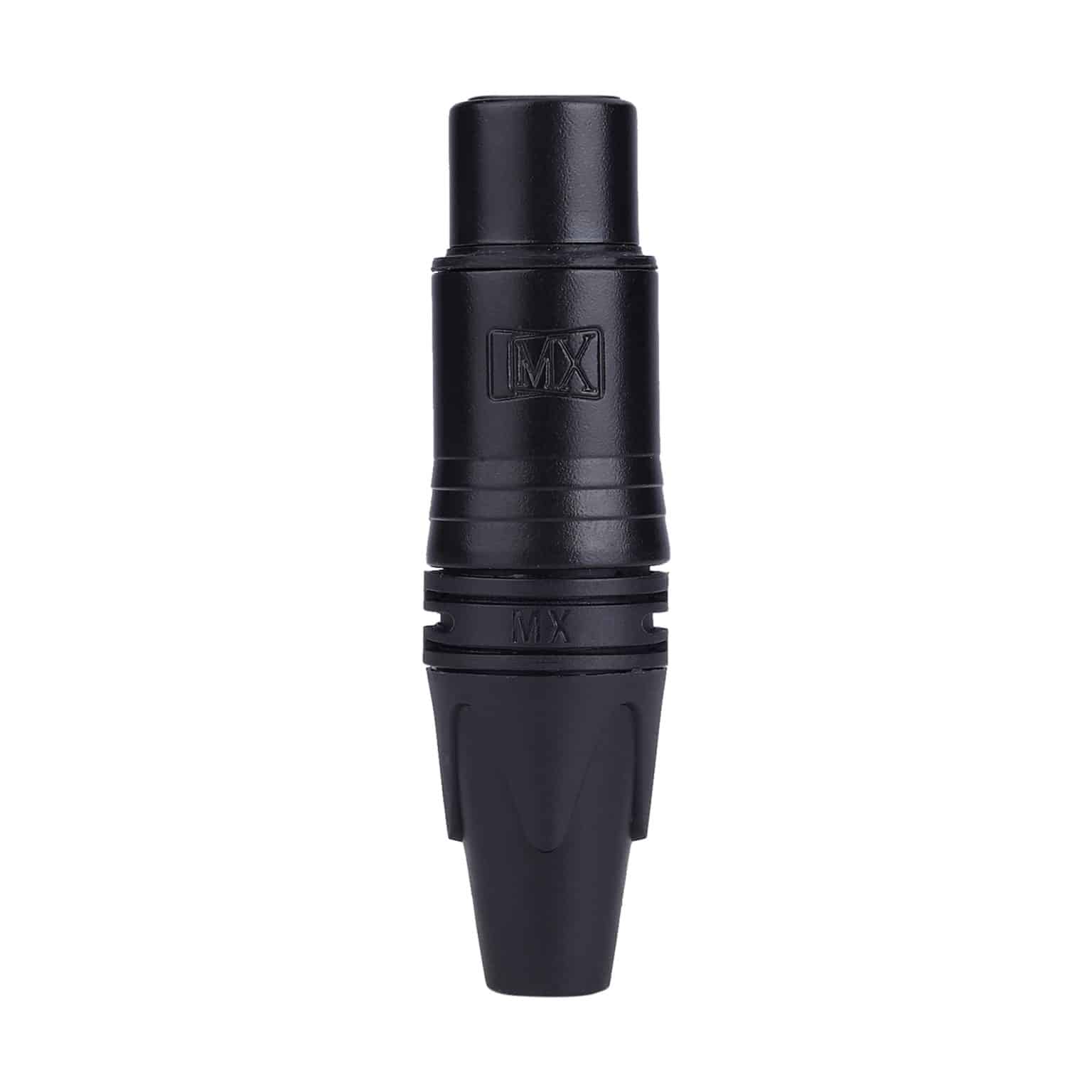 MX 5-Pin Mic Female Connector XLR MC5FXX (Black Coating) - MX MDR ...
