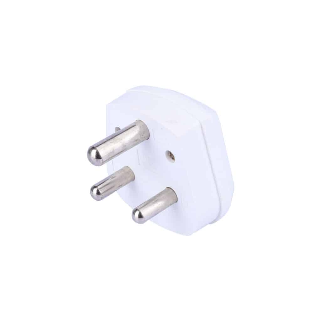 MX Universal Conversion Plug 3 Pin P.C. Molded - Converts 15 Amps to 5 ...
