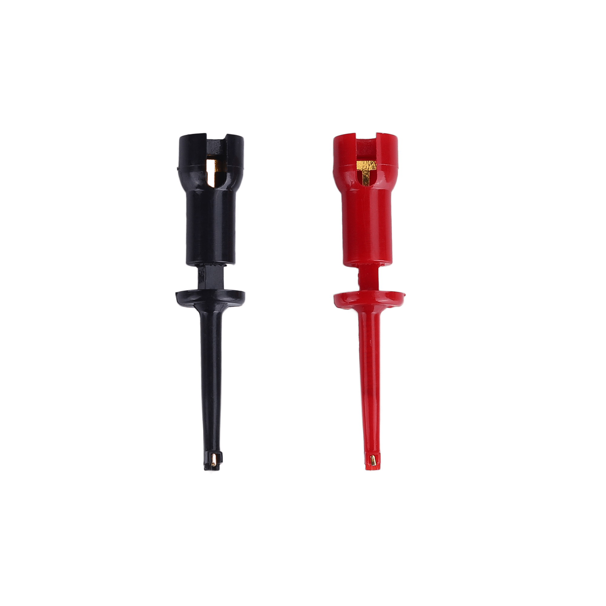 MX IC TEST CLIP 40 mm RED/BLACK BERYLLIUM COPPER - MX MDR Electronics