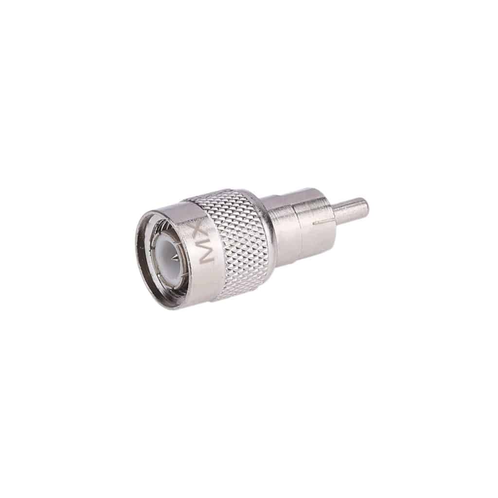 TNC Male Plug To RCA Male Plug Connector - MX MDR Electronics