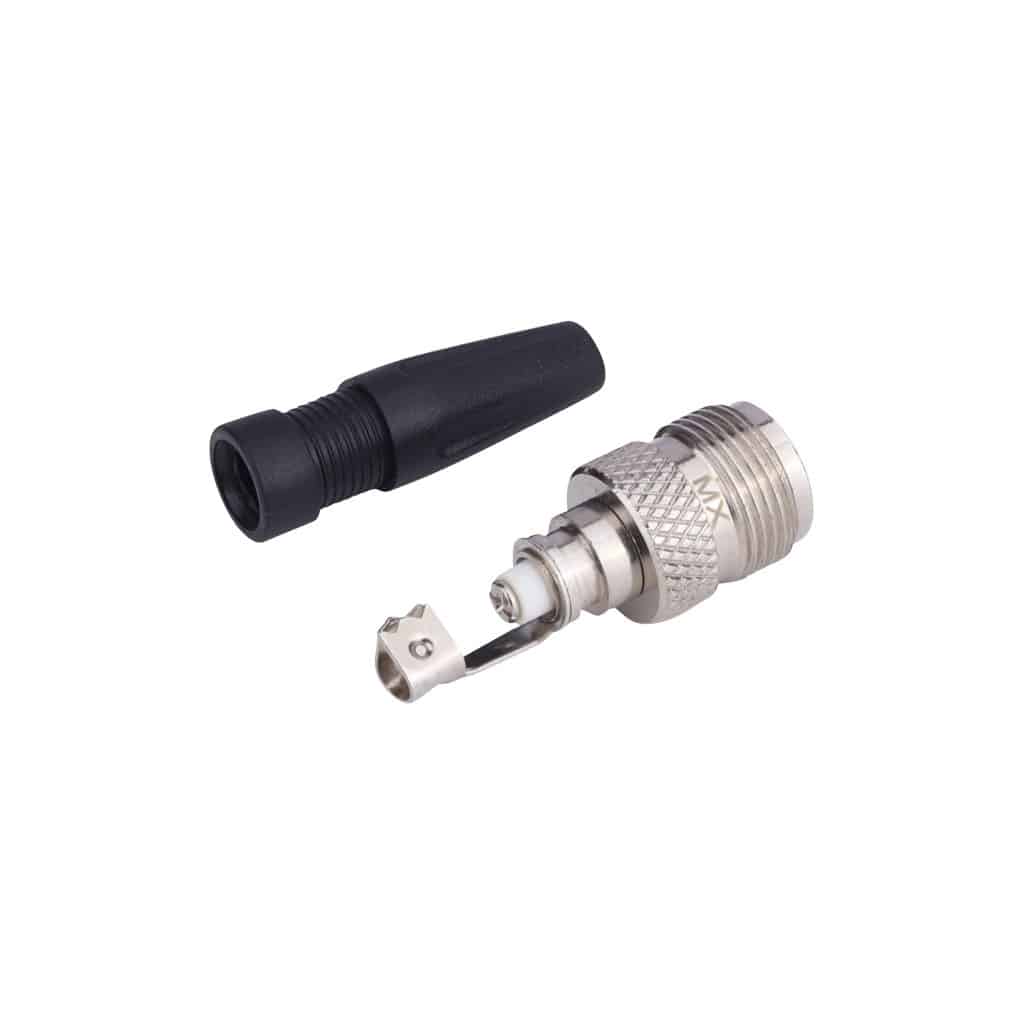 MX 'N' Female Connector Solderless (deluxe) - MX MDR Electronics