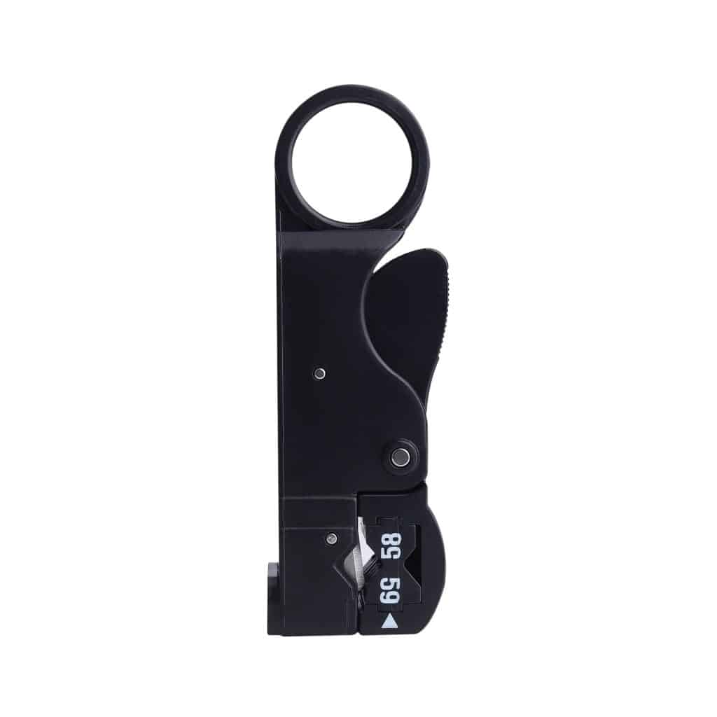 MX New Rotary Coaxial Cable Stripper (3 Blades) for RG-58 (3C2V), RG-59 ...