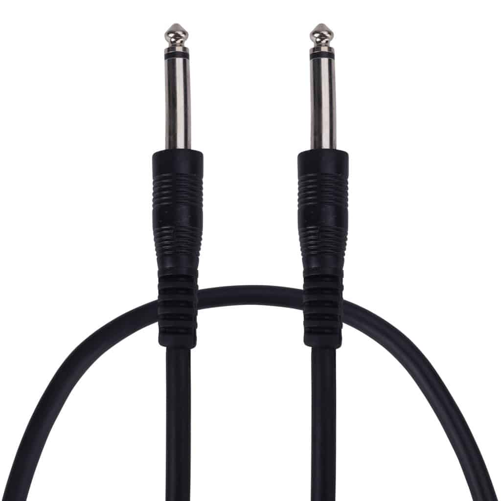 MX 6.35mm P-38 Mono Plug To Mono Plug Cord 1.5M MX 641 - MX MDR Electronics