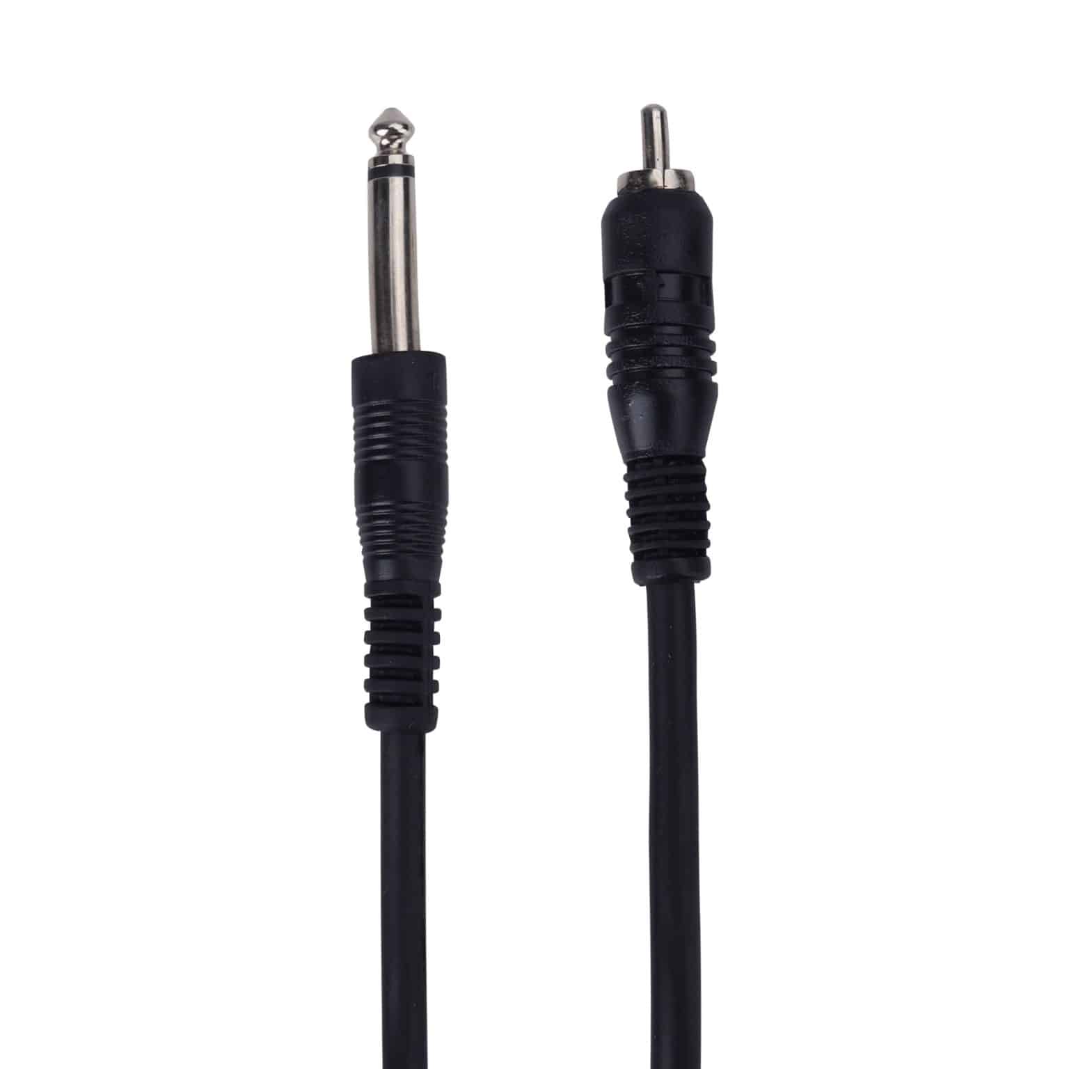MX 6.35mm P-38 Mono Plug To RCA Plug Cord Super Deluxe 1.5M MX 643A ...