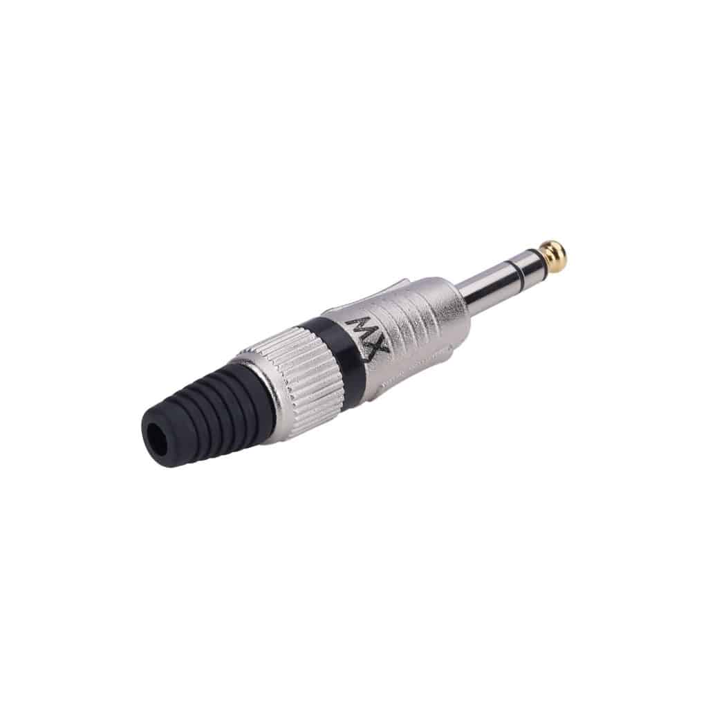 MX 6.35 MM P-38 STEREO CONNECTOR WITH GOLDEN TIP HEAVY DUTY - MX MDR ...