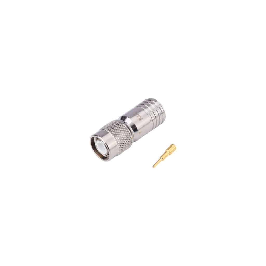 MX TNC Male Connector Crimping Type For RG-213 Cable - MX MDR Electronics
