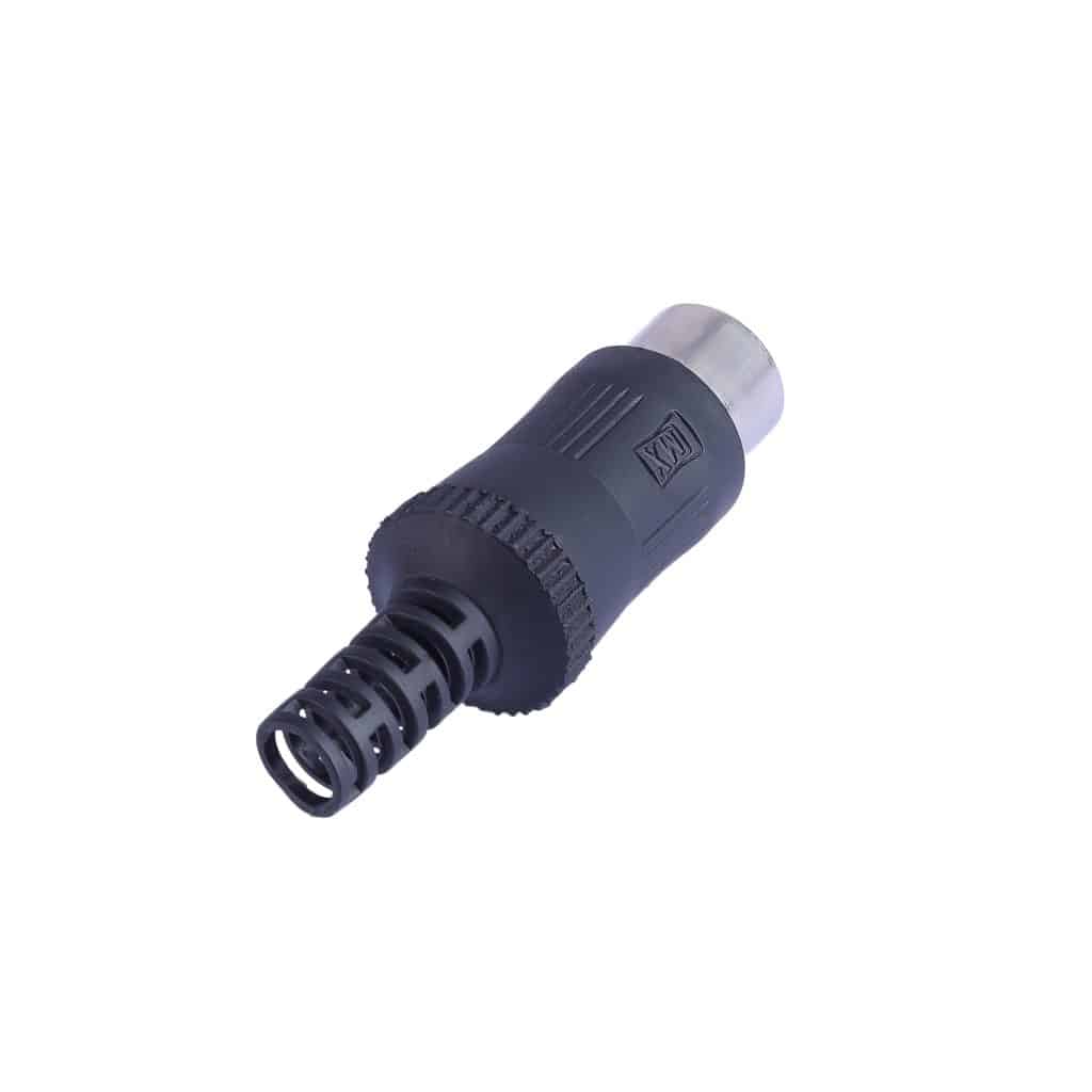 MX copper plated 4 PIN DIN plug - MX MDR Electronics