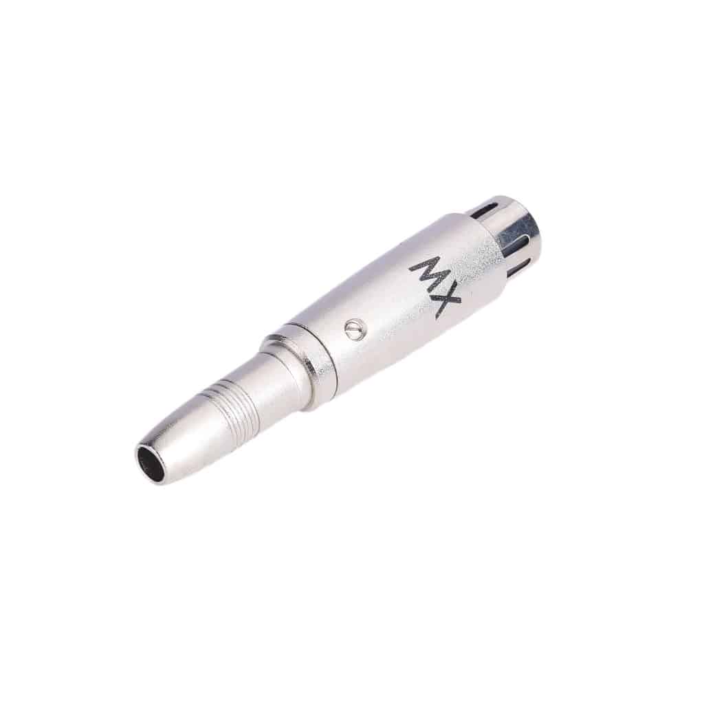 MX 3 Pin Mic Extension Female XLR Socket to 1/4" P-38 Stereo Female ...