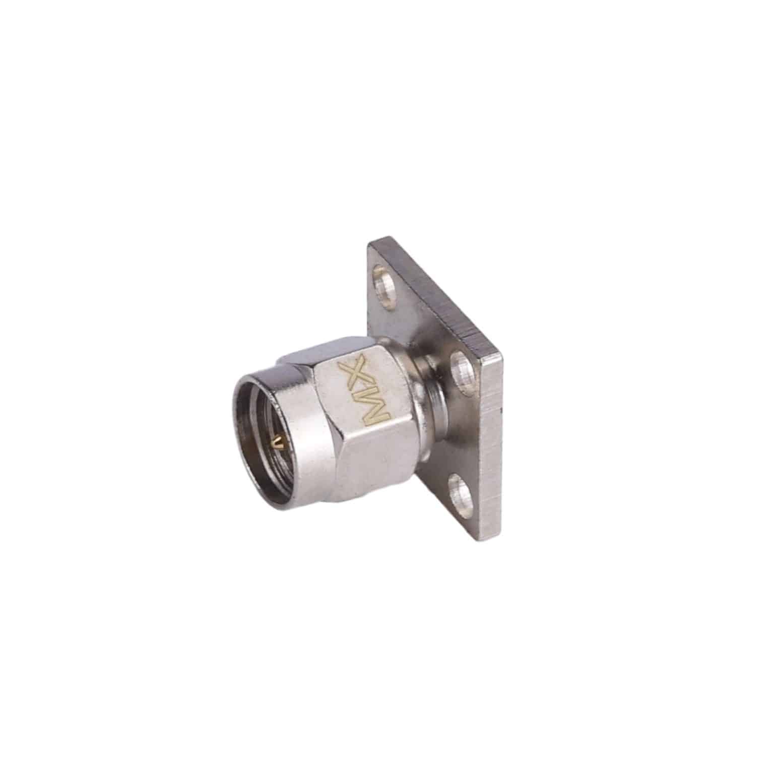 MX SMA Male Connector Panel Mounting With Teflon - MX MDR Electronics