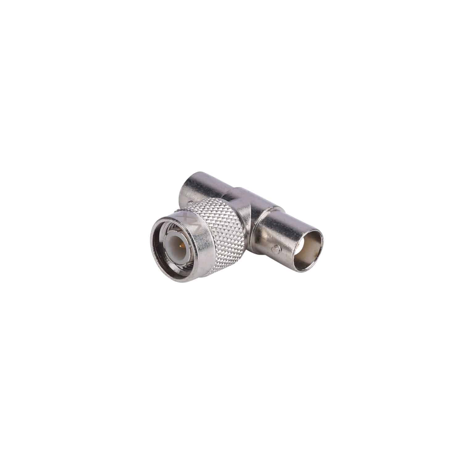 TNC Male To 2 BNC Female T Connector Socket - MX MDR Electronics