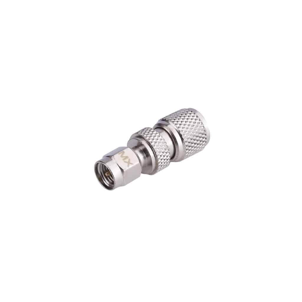 MX Mini UHF Male To SMA Male Connector - MX MDR Electronics
