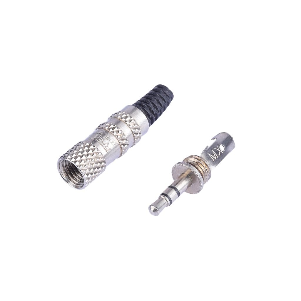MX ep stereo aux male connector 3.5mm full metal (copper plated) - MX ...