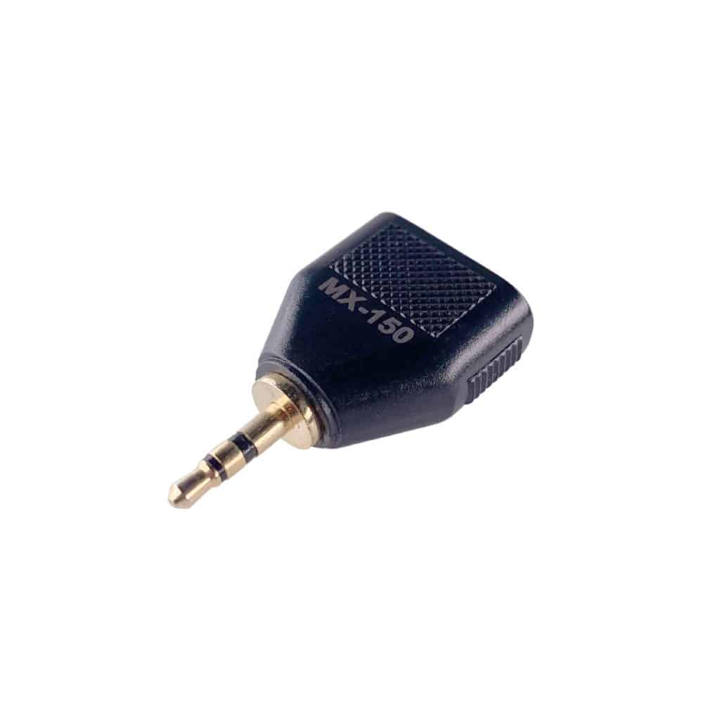 MX EP stereo male plug to 2 EP stereo female socket connector (3.5 mm ...