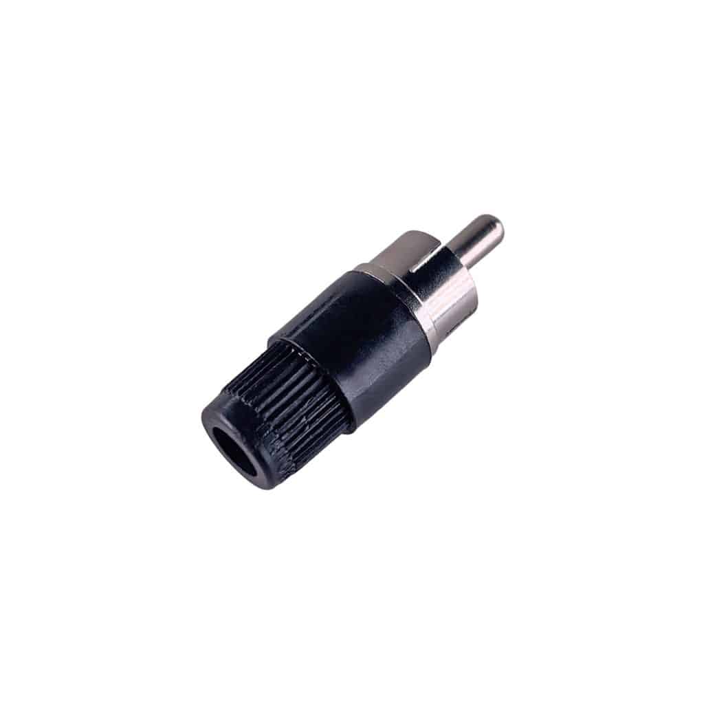 MX RCA male connector - MX MDR Electronics