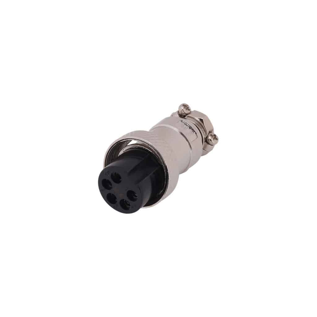 MX M-16 mic male connector- 5 pin plug - MX MDR Electronics