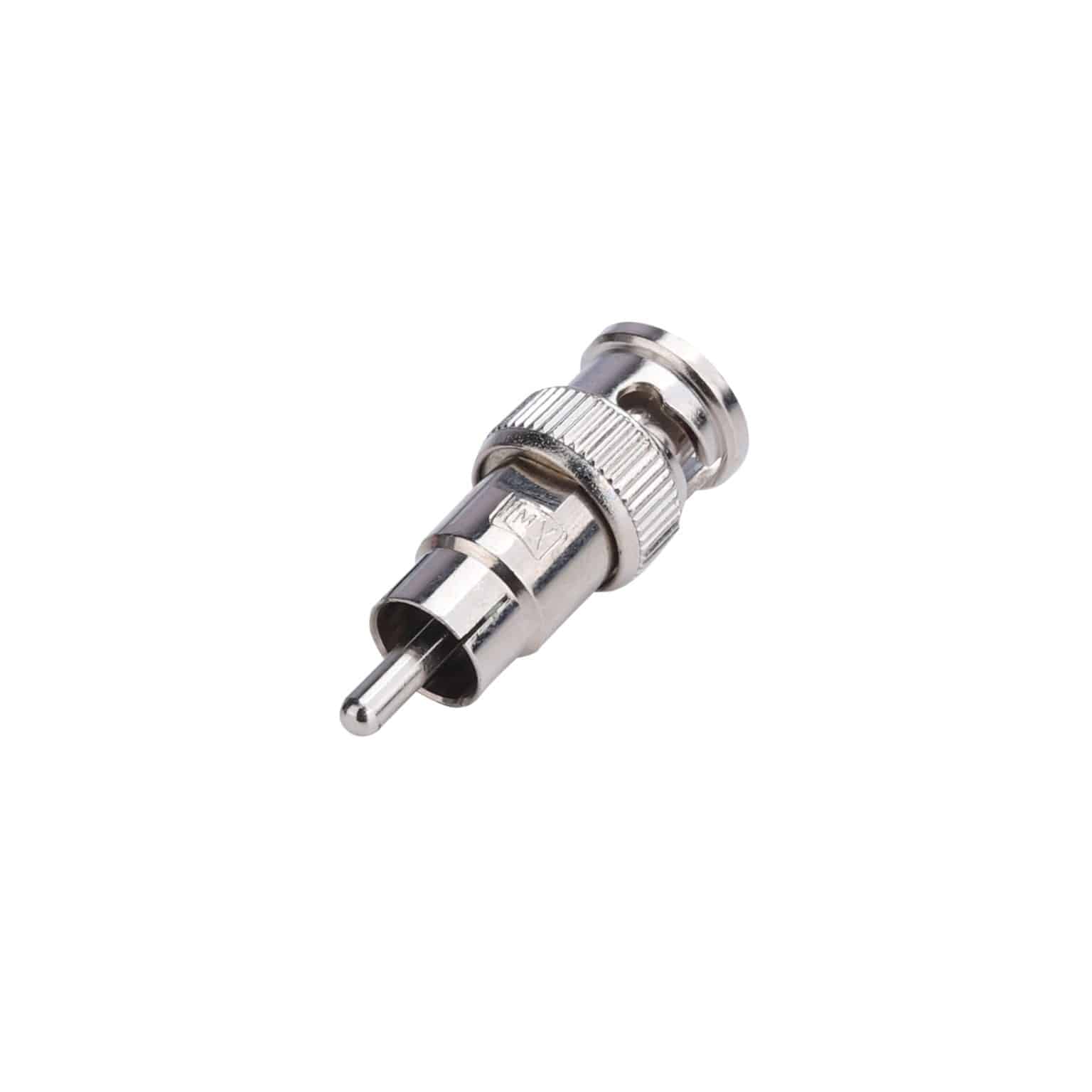 MX BNC plug to MX RCA plug connector - MX MDR Electronics
