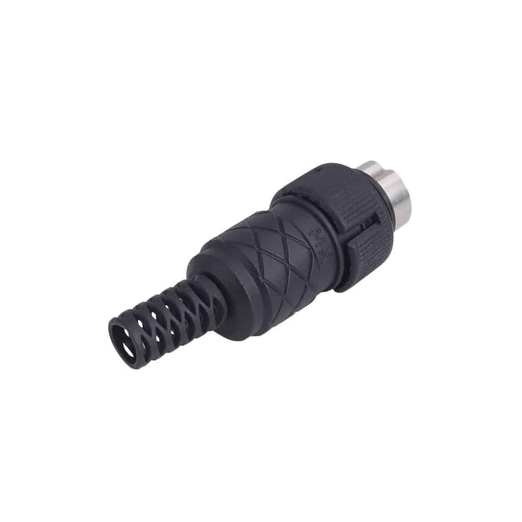 MX 5 PIN DIN Connector IND. With Locking System - MX MDR Electronics