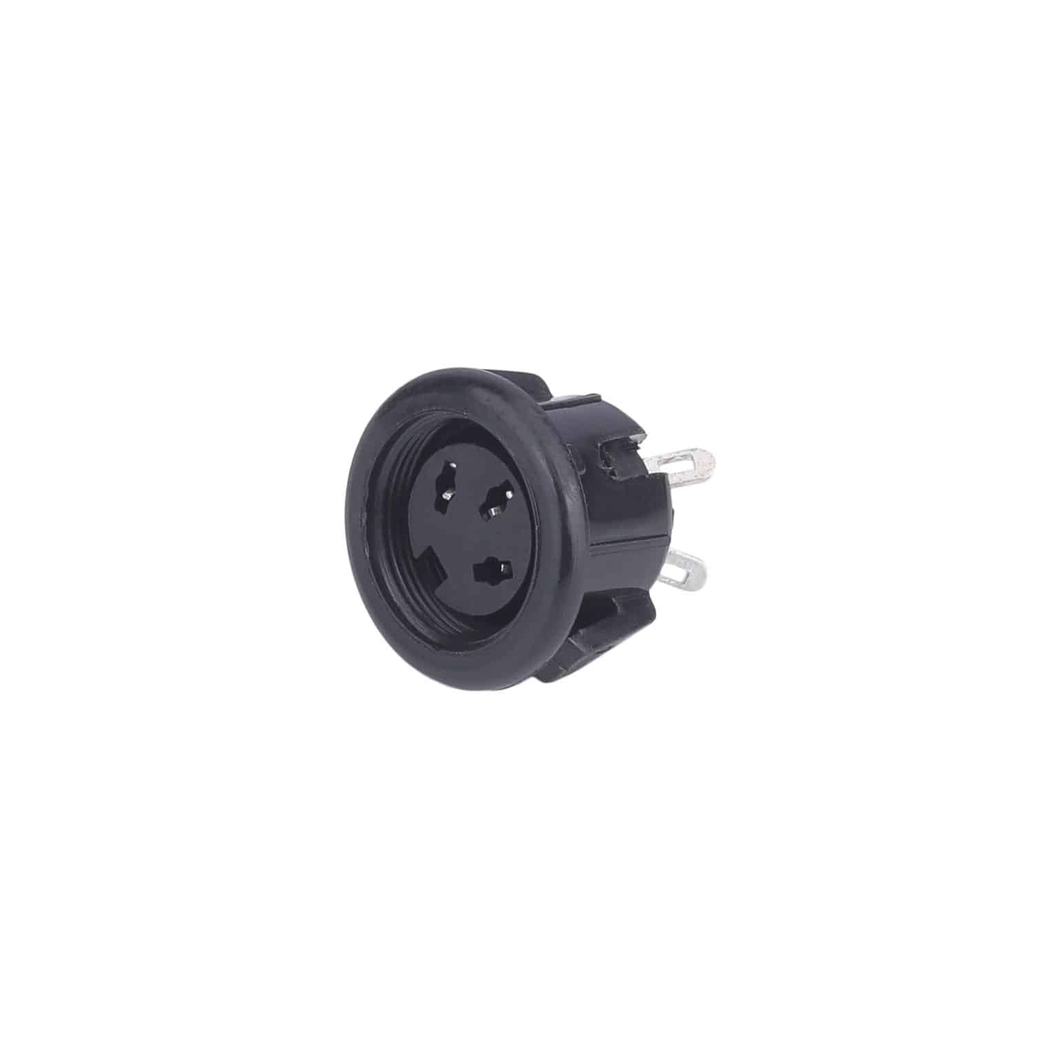 MX 3 PIN DIN Connector IND. Chassis Mounting With Locking System - MX ...