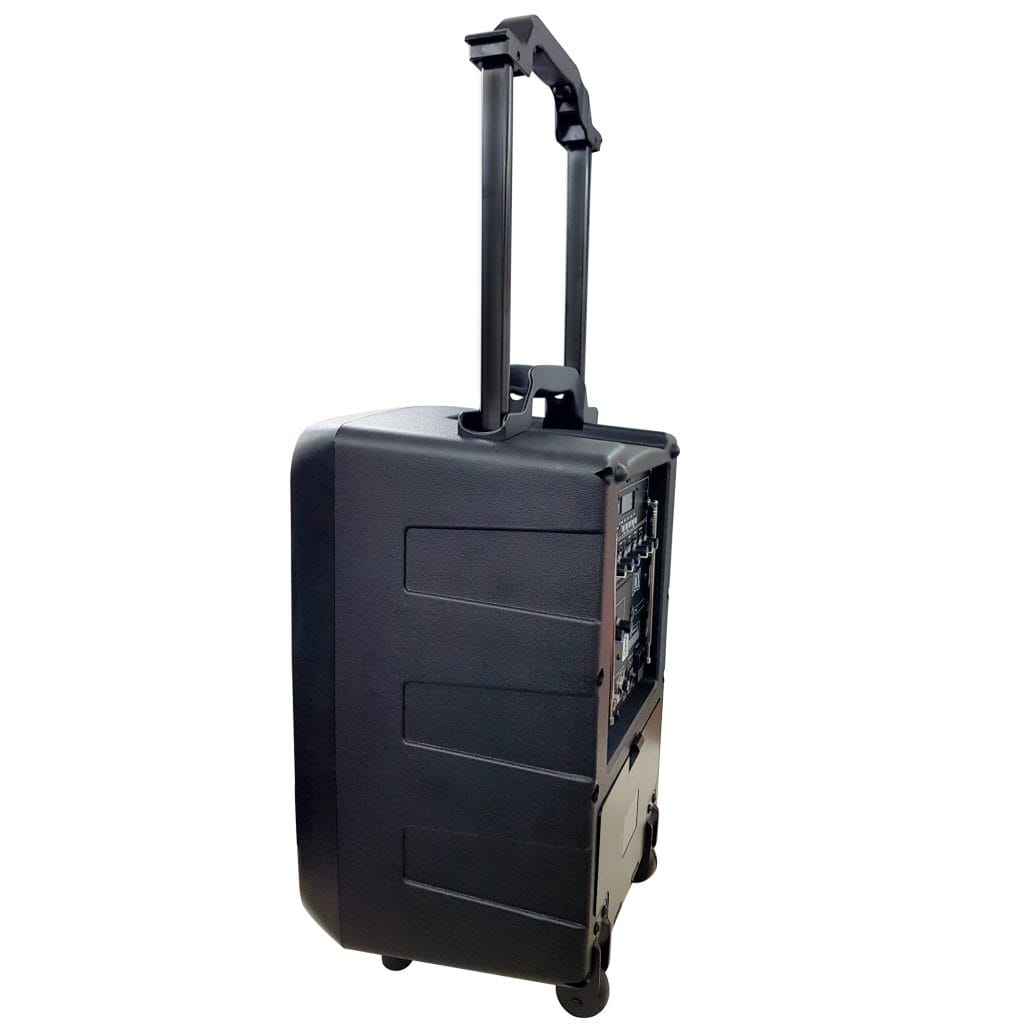 MX 10" Woofer Professional 100W RMS Portable Multimedia Speaker System ...