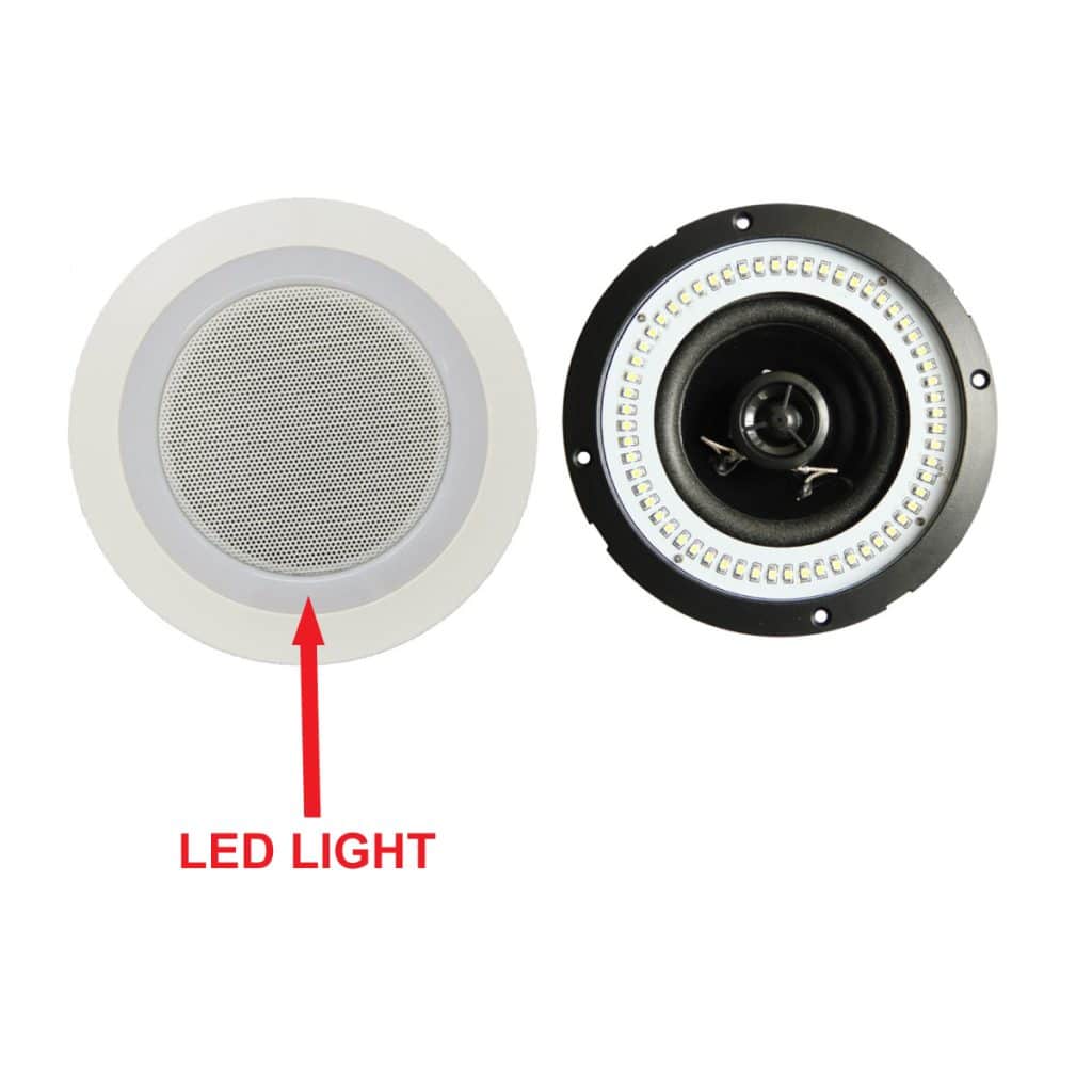 MX Ceiling speaker with LED light - MX MDR Electronics