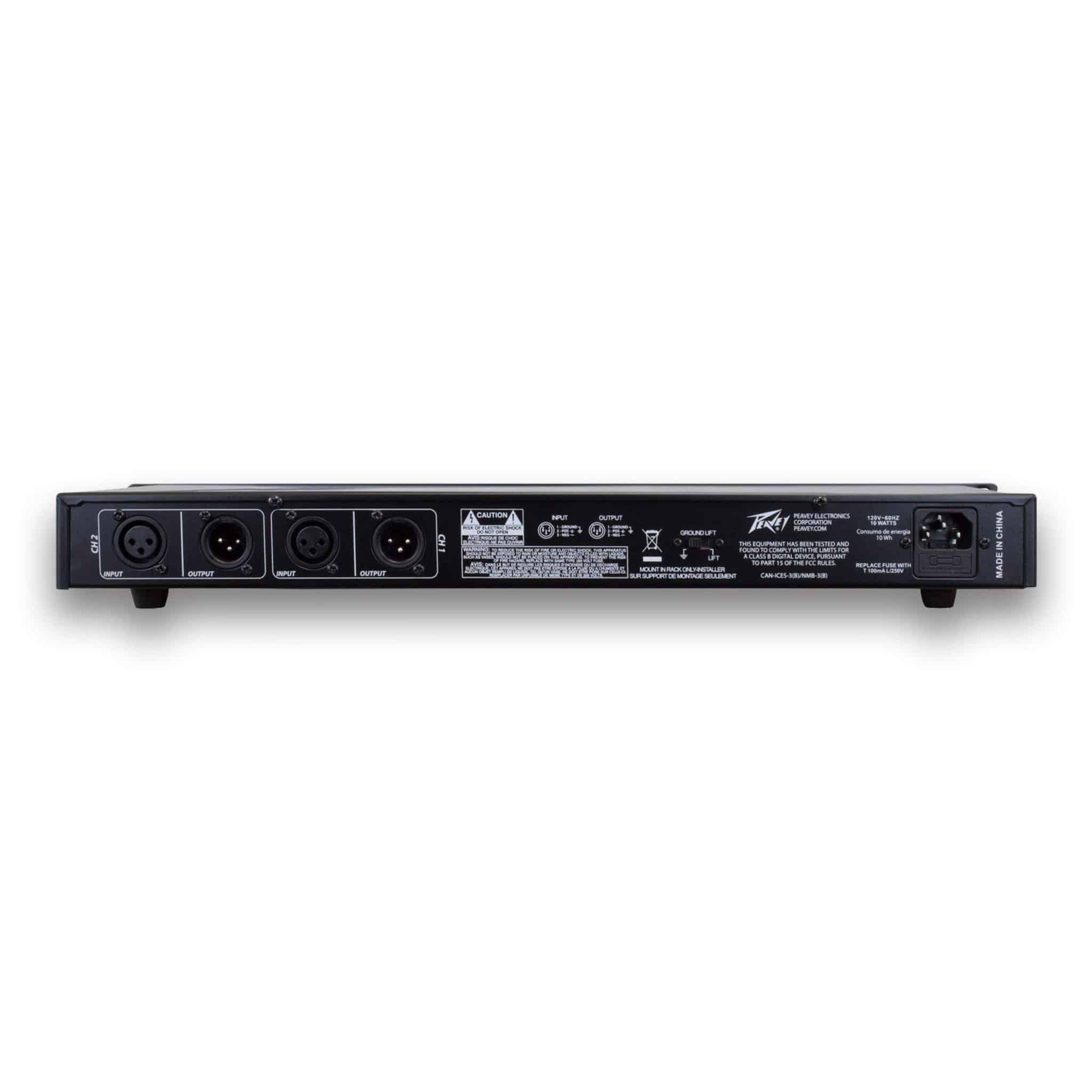 Peavey Dual 15 Band Graphic Equalizer for Stage and Studio - MX MDR ...