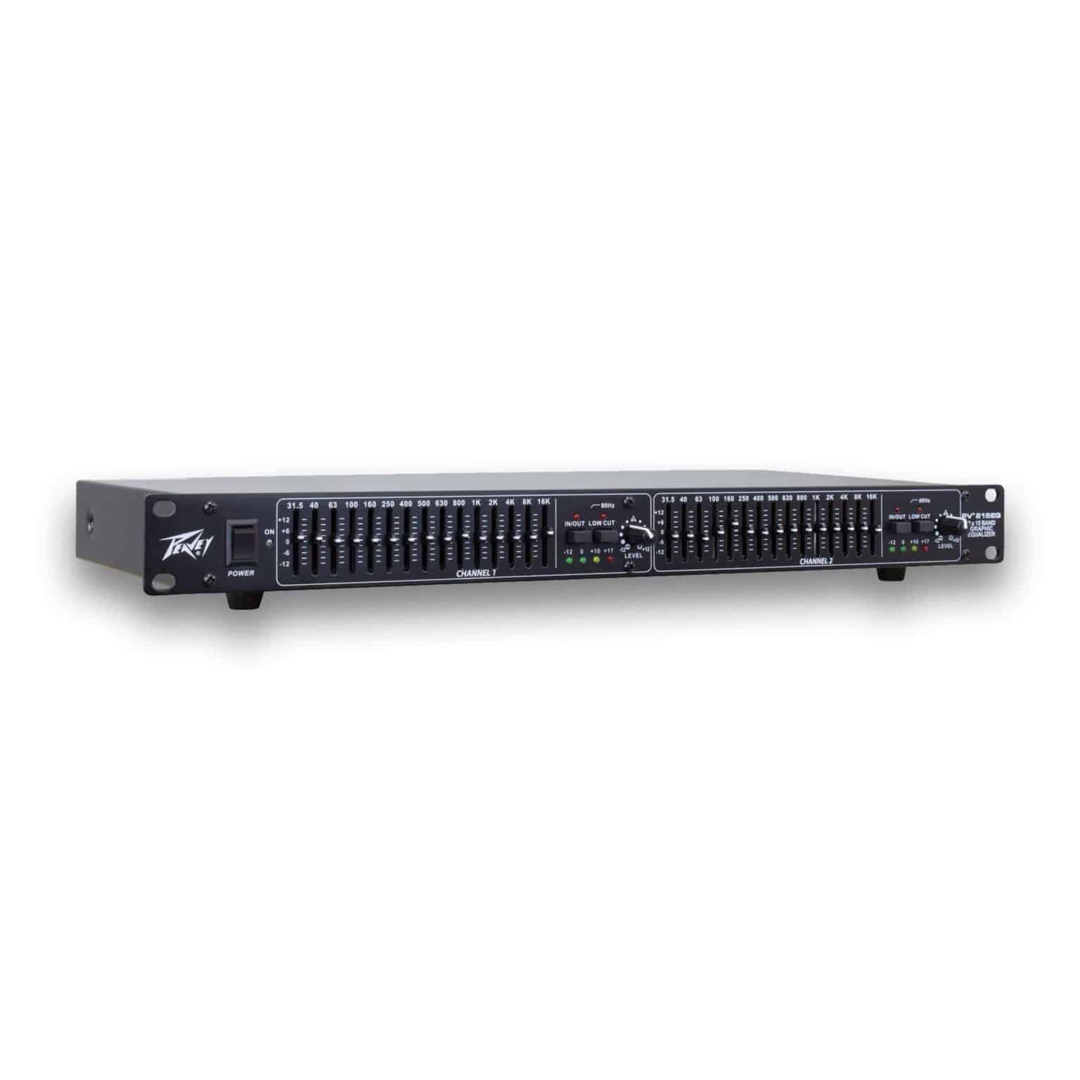 Peavey Dual 15 Band Graphic Equalizer for Stage and Studio - MX MDR ...
