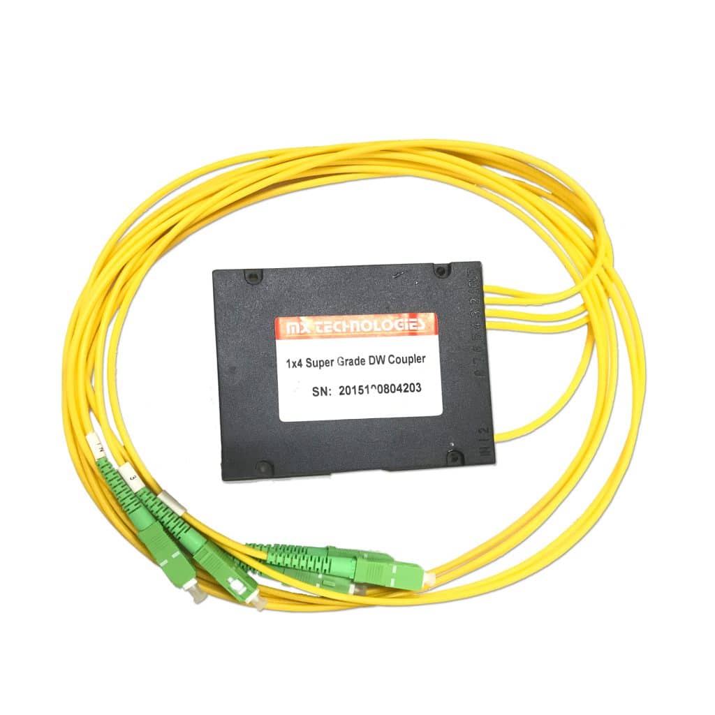 MX 1X4 SUPER GRADE DUAL WINDOW WITH SC/APC CONNECTOR - MX MDR Electronics