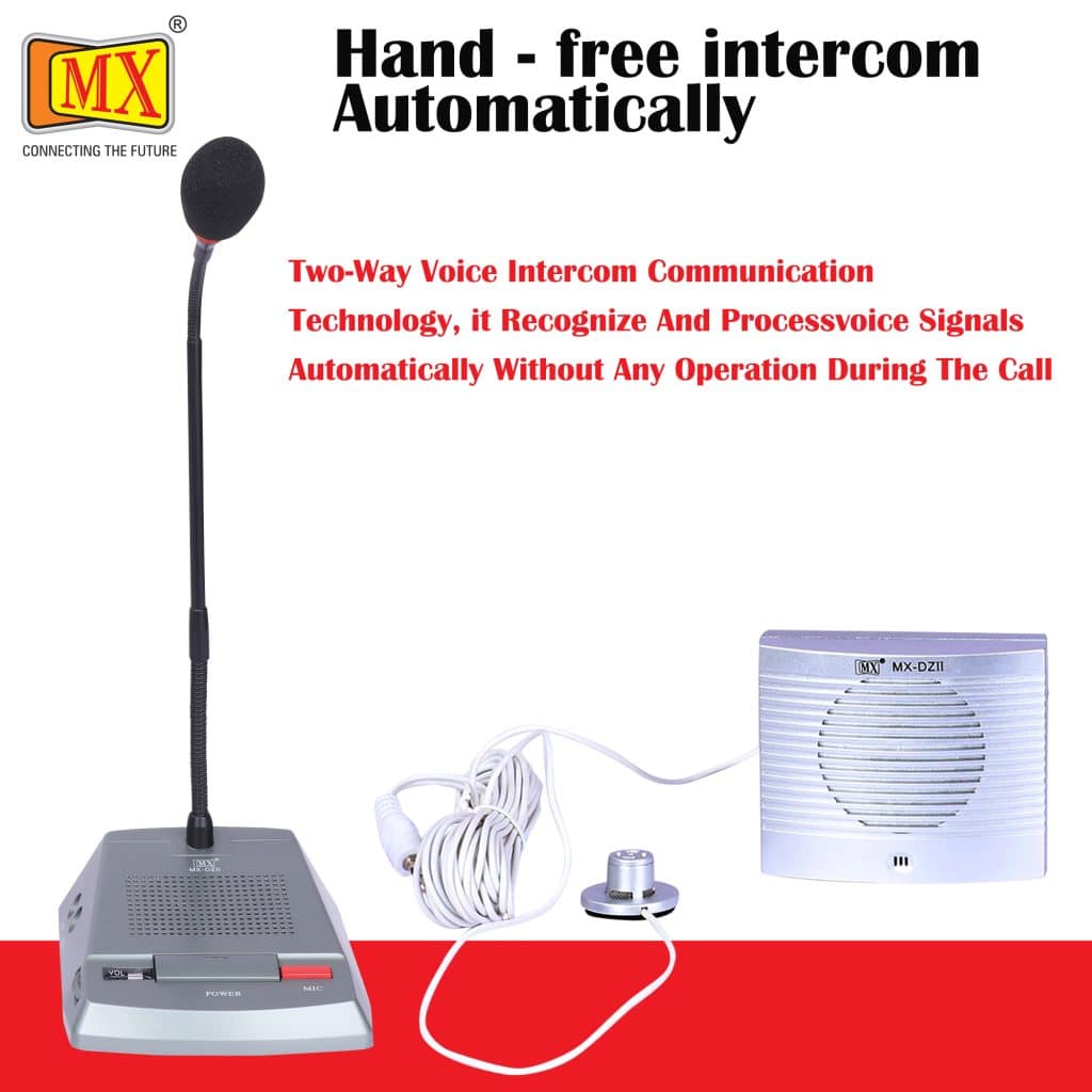 MX Two way Counter Communication System Pro Inter-phone for Ticketing ...