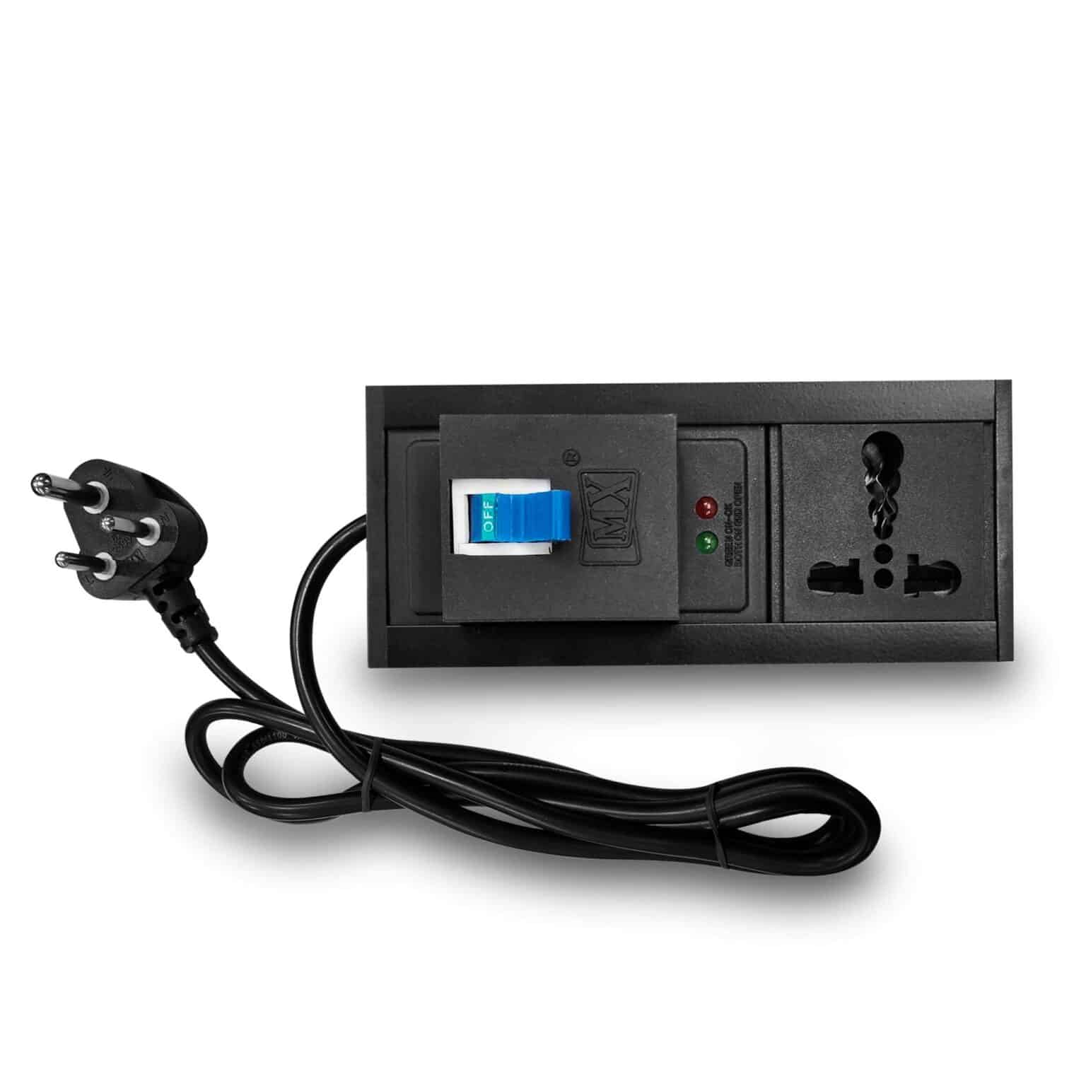 MX Single Outlet Power Distribution Unit with 16A Socket (3000W), 10m ...