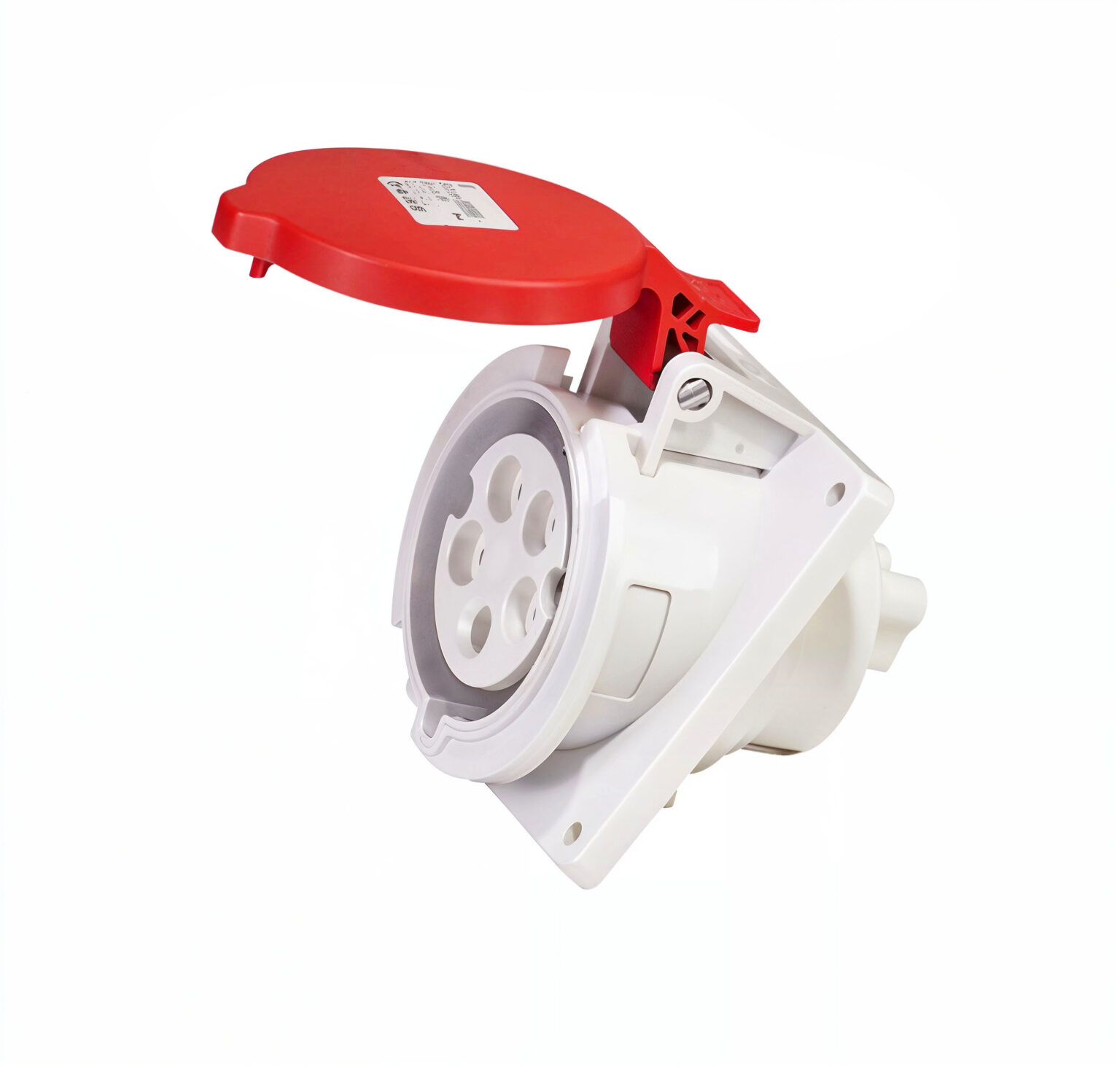 IP44 32 A 5‑Pole Industrial Plug (3P+N+PE) – 400 V Weather‑Resistant ...