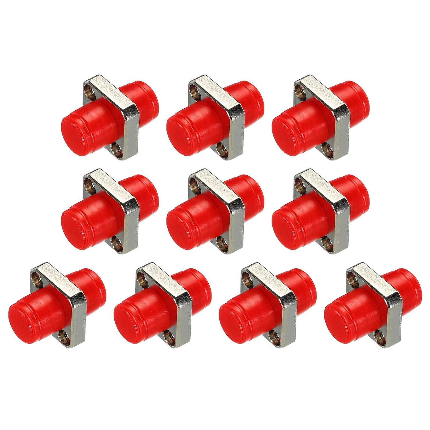 MX FC-FC Optical Fiber Adapter Multimode | Square Flange Female-to ...